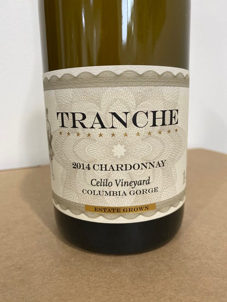 2014 Tranche Cellars Chardonnay Celilo Vineyard, USA, Oregon/Washington ...