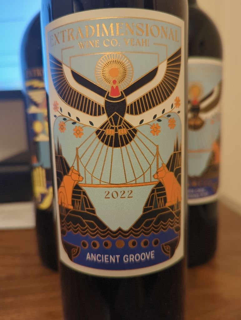 2022 Extradimensional Wine Co. Yeah! Ancient Groove, USA, California, San Francisco Bay, Contra ...