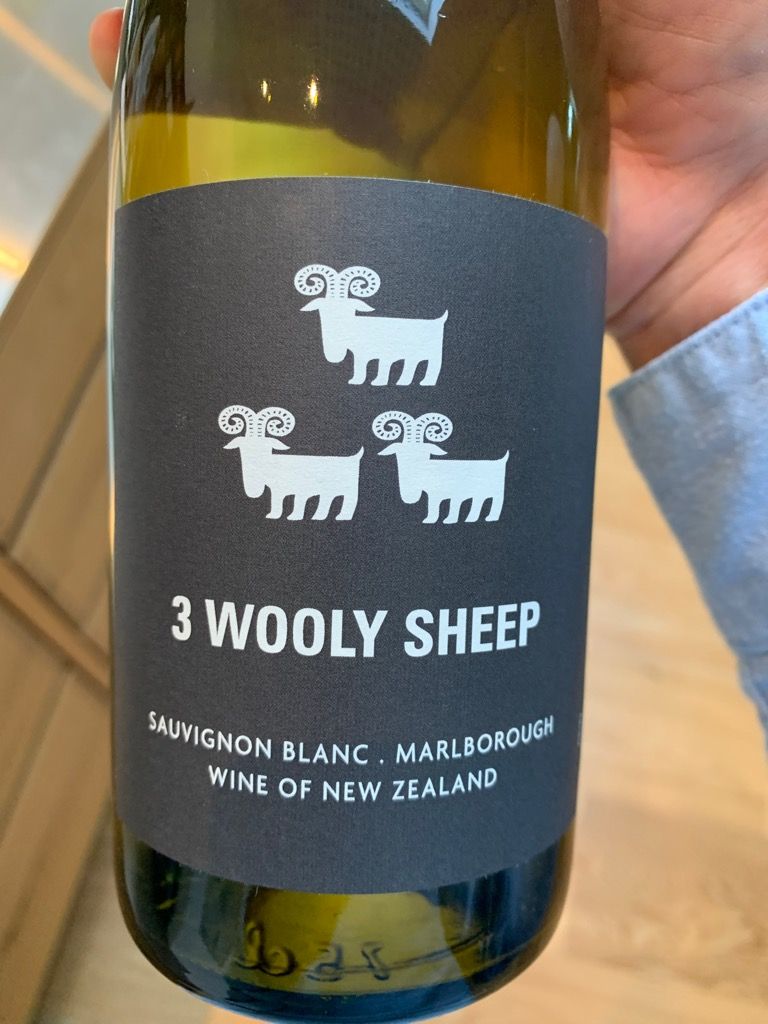 2020 Paul Sapin Sauvignon Blanc 3 Wooly Sheep, New Zealand, South ...