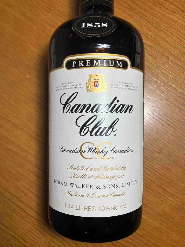 NV Canadian Club Premium 1858 Whisky, Canada, Ontario - CellarTracker