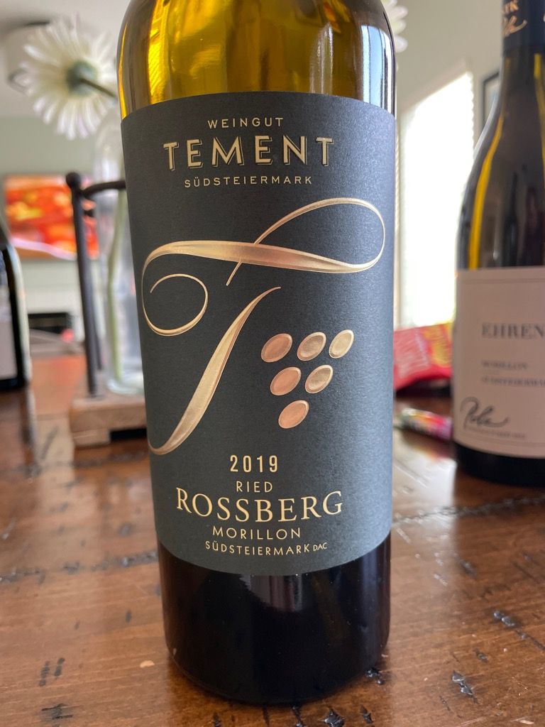 2019 Tement Morillon Erste Lage STK Rossberg, Austria, Styria ...