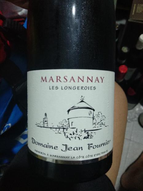 2017 Domaine Jean Fournier Marsannay Les Longeroies, France, Burgundy ...