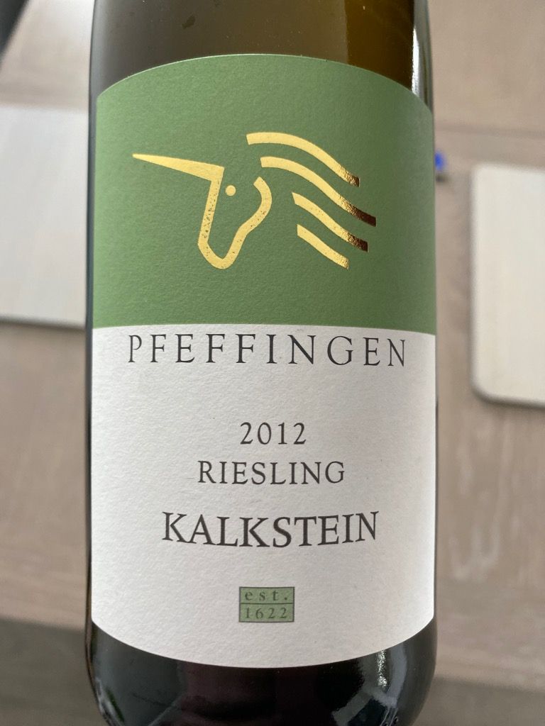 2021 Weingut Pfeffingen Ungsteiner Kalkstein Riesling Trocken, Germany, Pfalz - CellarTracker