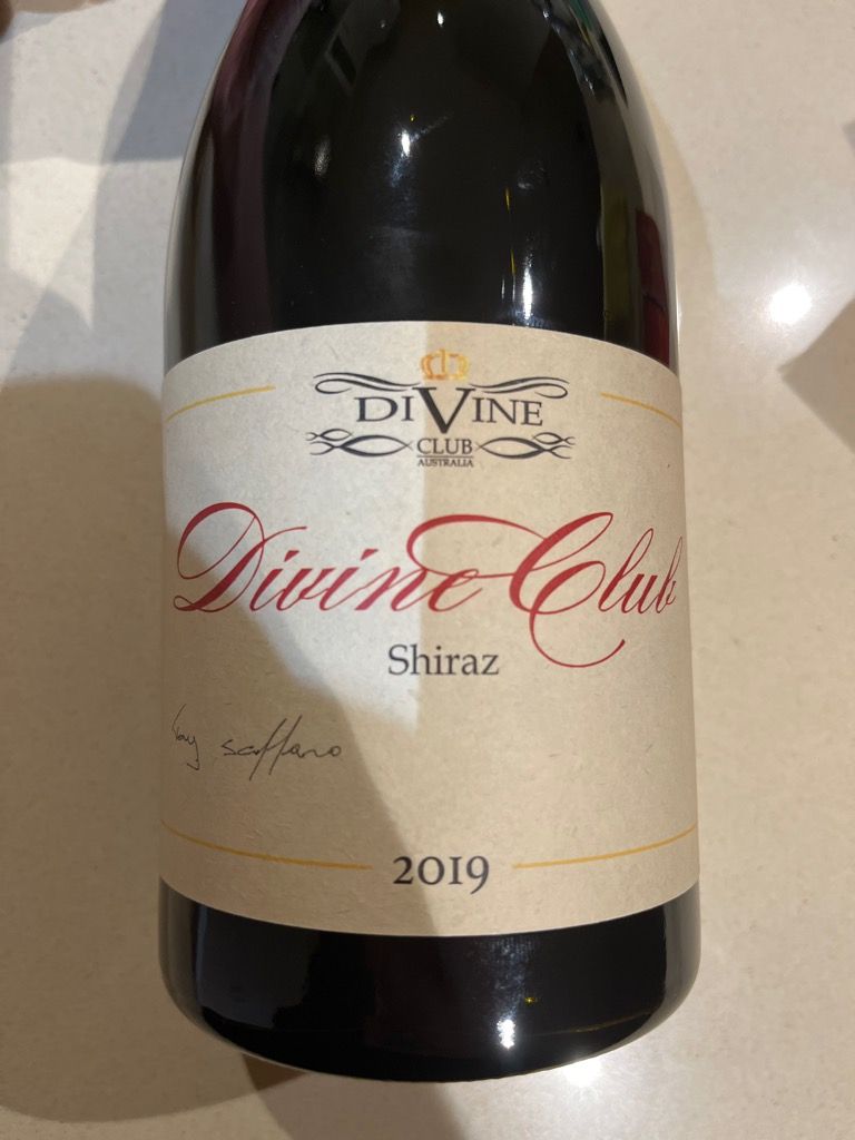 2019 Divine Club Shiraz, Australia, Victoria - CellarTracker