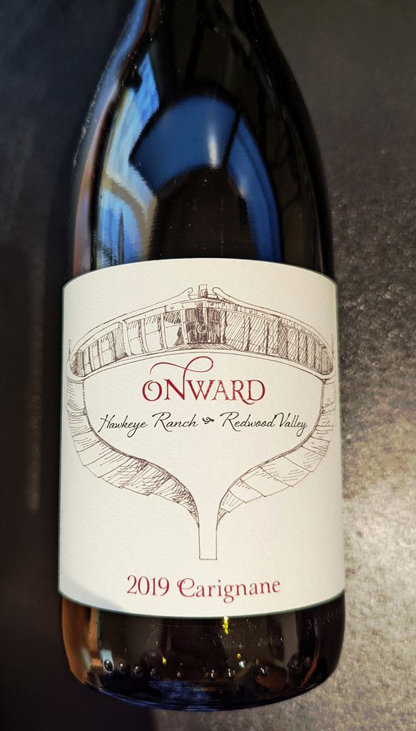 2019 Onward Wines Carignane Hawkeye Ranch, USA, California, North Coast ...
