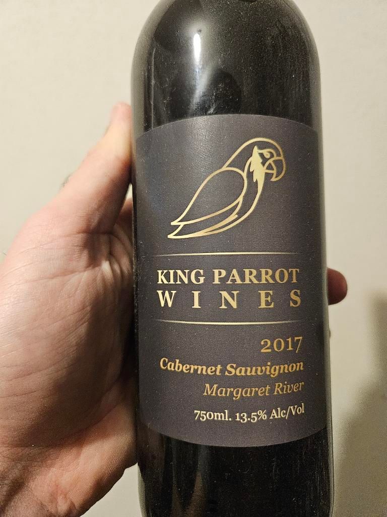 2017 King Parrot Wines Cabernet Sauvignon, Australia, Western Australia ...