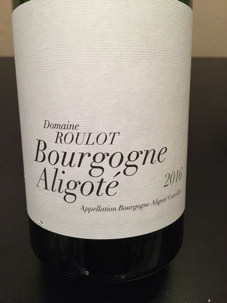 2016 Domaine Roulot Bourgogne-Aligoté, France, Burgundy, Bourgogne ...