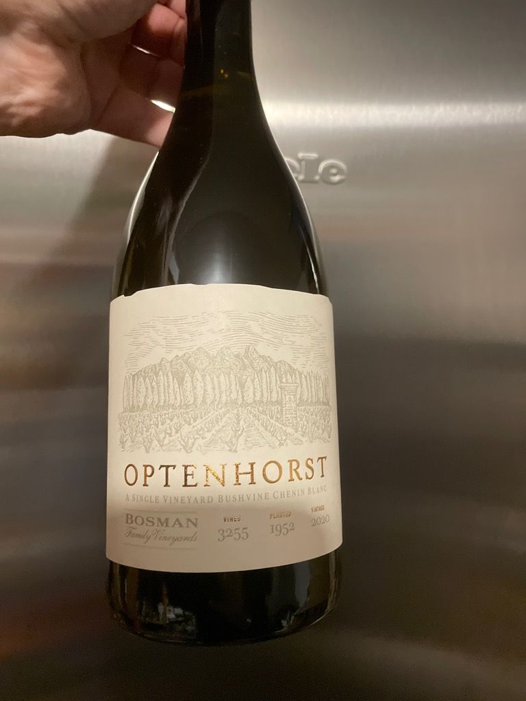 2020 Bosman Family Vineyards Chenin Blanc Optenhorst, South Africa ...