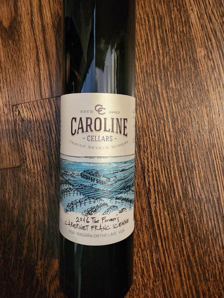 2016 Caroline Cellars The Farmer's Cabernet Franc Icewine, Canada ...