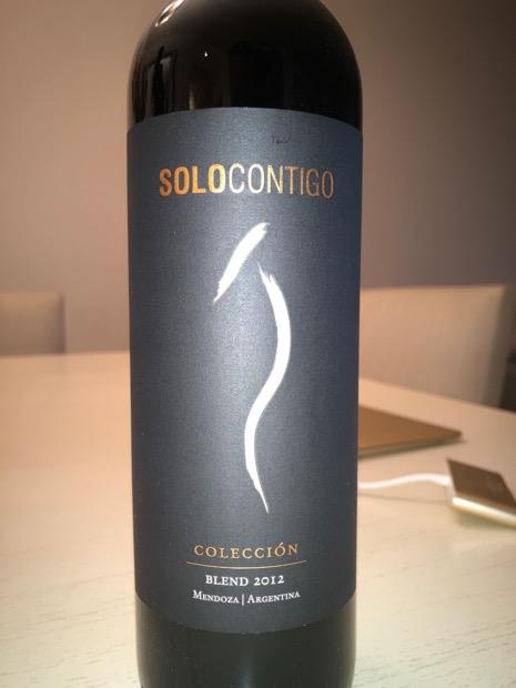 2012 Solo Contigo Colección Blend, Argentina, Mendoza - CellarTracker