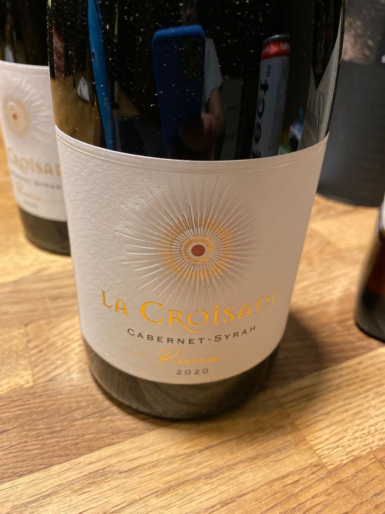 2020 La Croisade Vin de Pays d'Oc Reserve Cabernet - Syrah, France ...