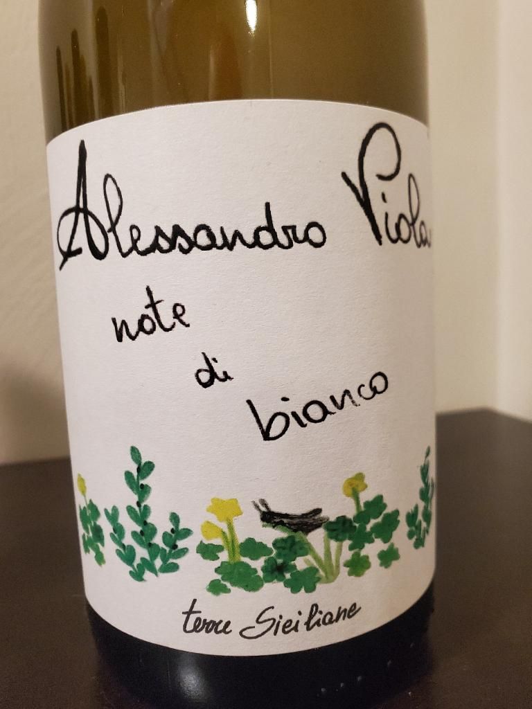 NV Alessandro Viola Note di Bianco, Italy, Sicily, Terre Siciliane ...