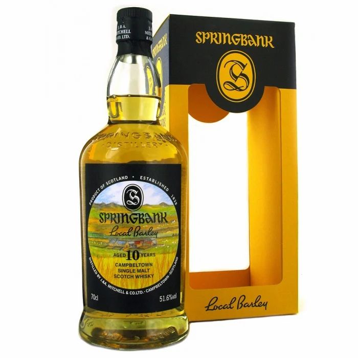 NV Springbank 10 Year Old Local Barley (bottled 12/2021) Single Malt ...