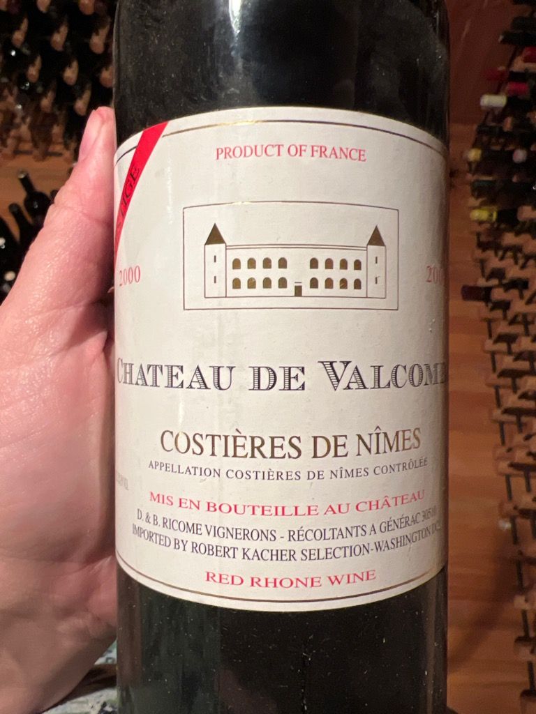 1997 Château de Valcombe Costières-de-Nîmes Prestige, France, Rhône ...