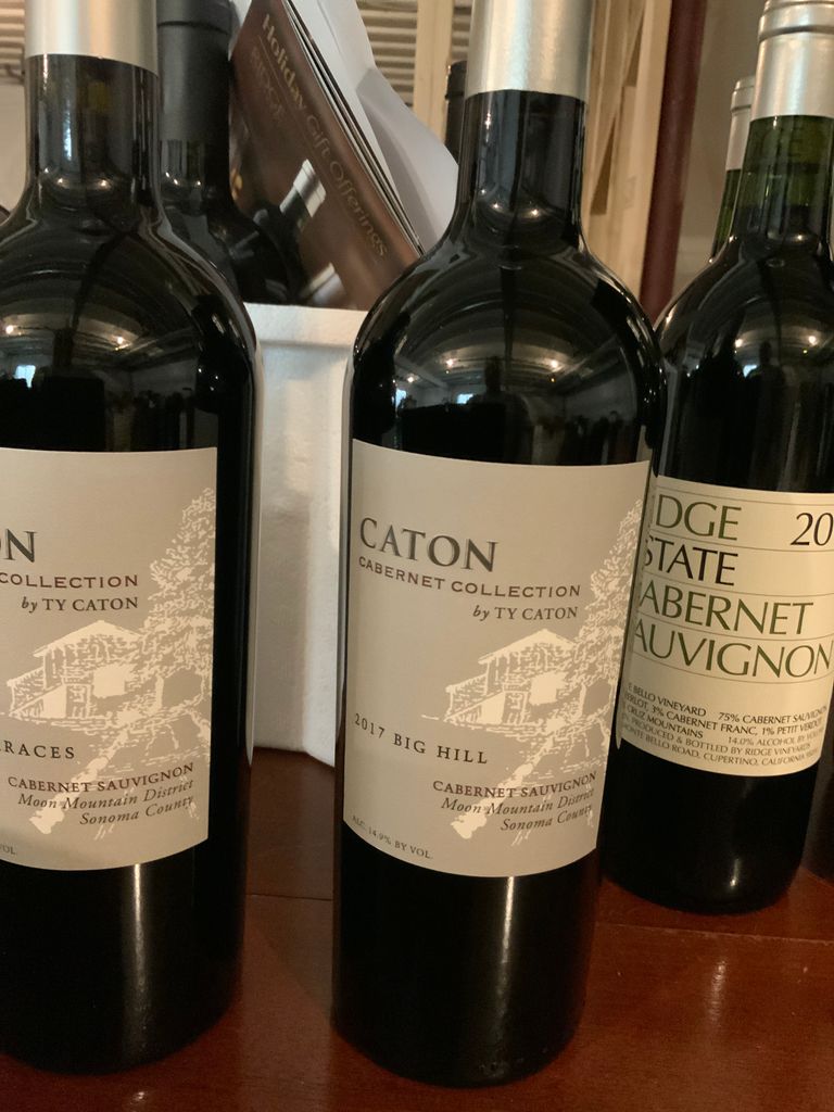 2017 Ty Caton Cabernet Sauvignon Cabernet Collection - Big Hill Caton ...