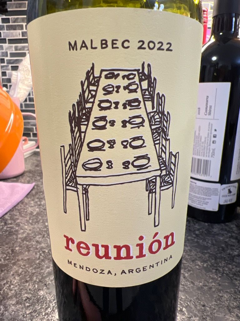 2022 Reunion Malbec, Argentina, Mendoza, Lujan de Cuyo - CellarTracker