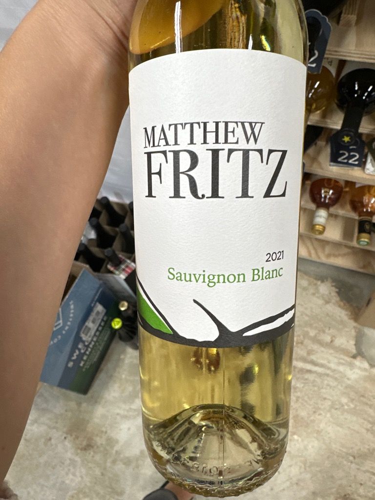 2021 Matthew Fritz Sauvignon Blanc, USA, California, North Coast ...
