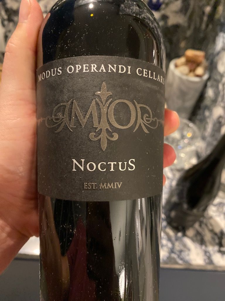 2017 Modus Operandi Cellars Noctus, USA, California, Napa Valley ...