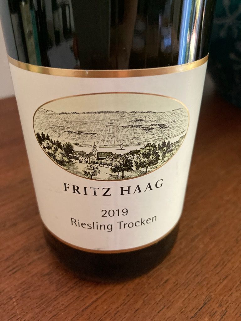 2019 Fritz Haag Brauneberger Riesling J trocken, Germany, Mosel Saar ...