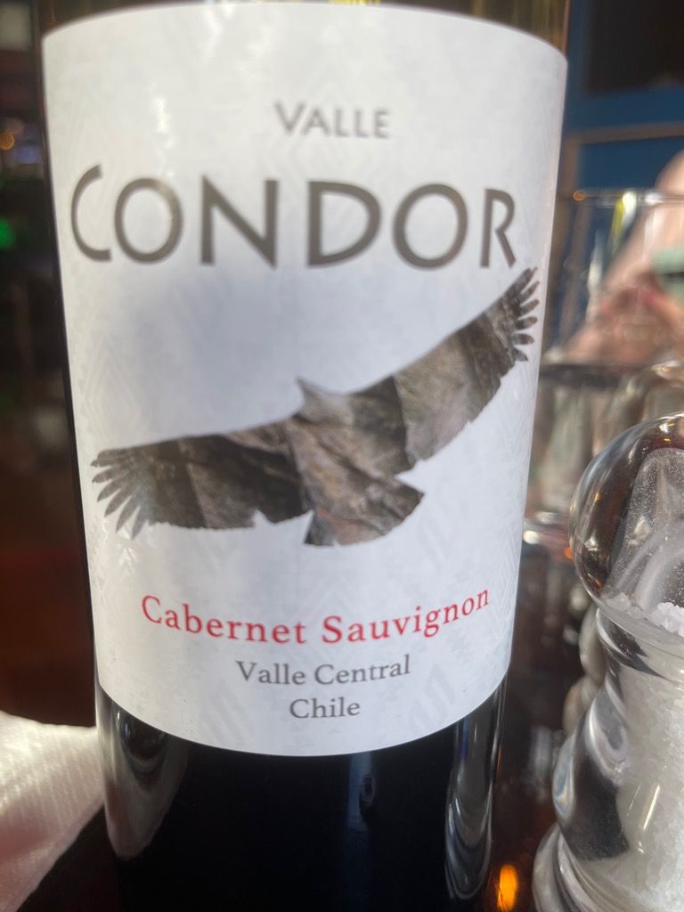 2019 Condor Cabernet Sauvignon, Chile, Central Valley - CellarTracker
