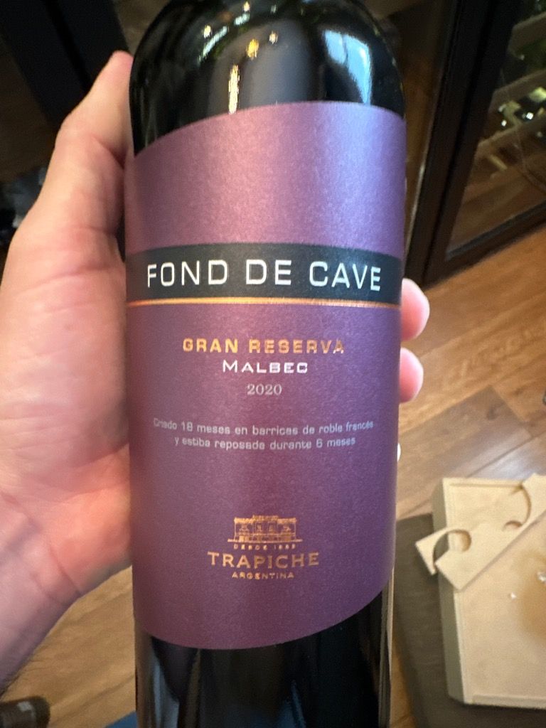 2020 Trapiche Malbec Fond de Cave Gran Reserva, Argentina, Mendoza ...