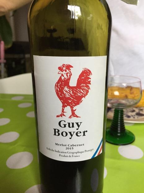 2008 Guy Boyer Merlot Cabernet, France, Rhône, Northern Rhône, Ardèche ...