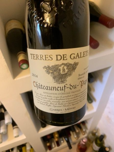 2015 Gabriel Meffre Châteauneuf-du-Pape Terres de Galets, France, Rhône ...