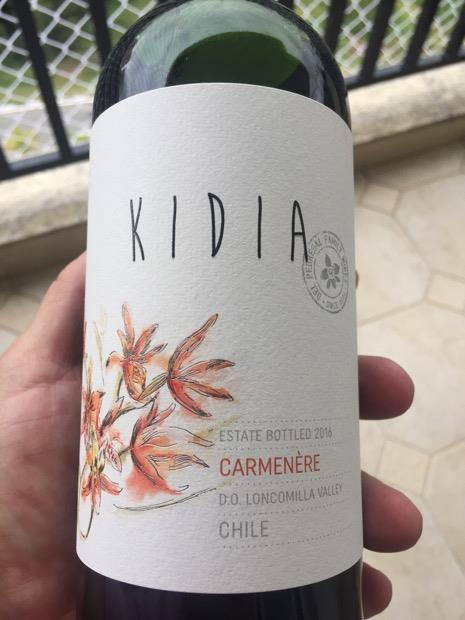 2016 Carta Vieja (Kidia) Carménère Kidia Estate Bottled, Chile, Maule ...