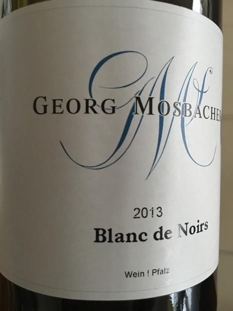 2021 Georg Mosbacher Spätburgunder Blanc de Noirs trocken, Germany ...