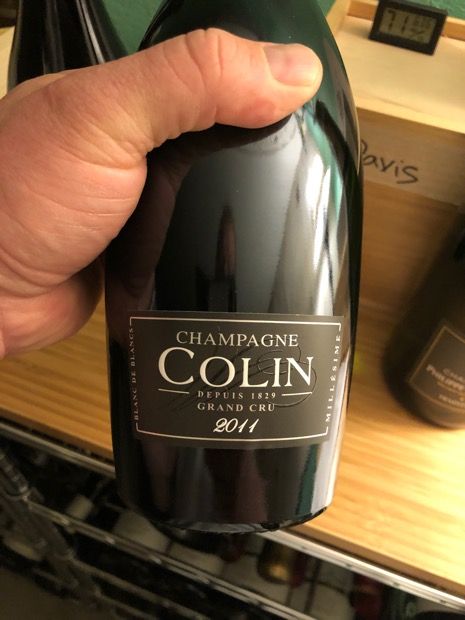 2011 Colin Champagne Grand Cru Blanc de Blancs Brut Millésimé, France ...