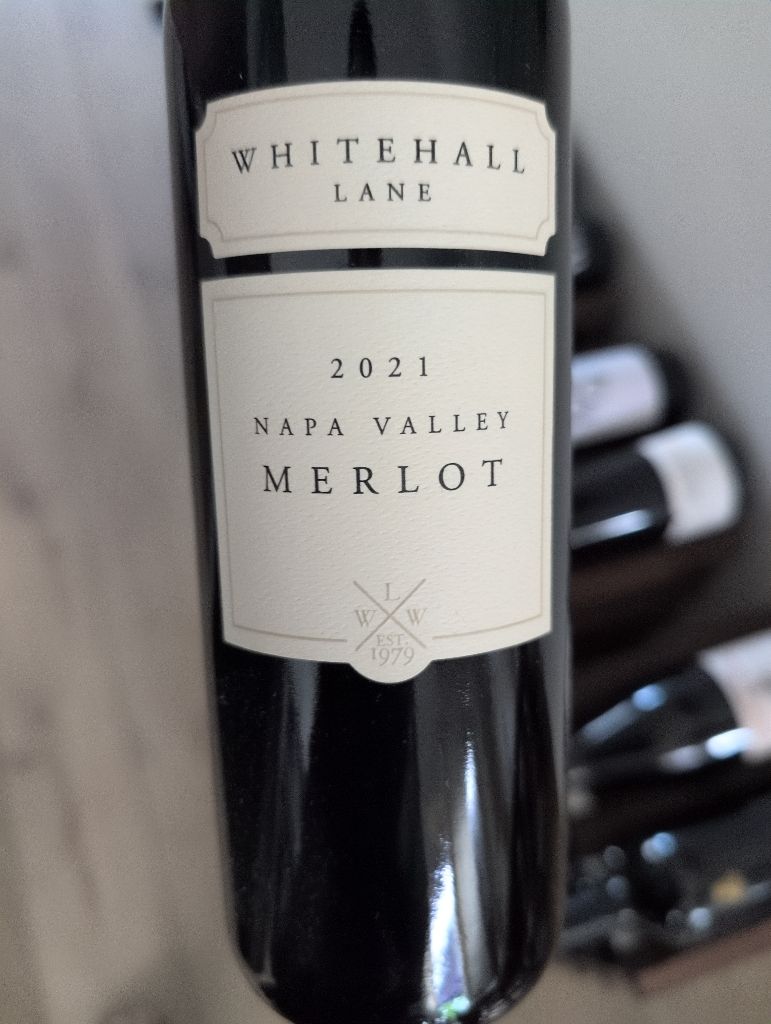 2020 Whitehall Lane Merlot, USA, California, Napa Valley - CellarTracker