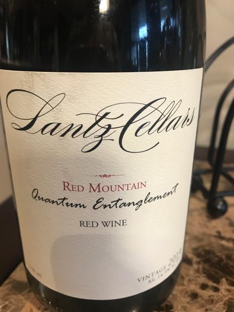2014 Lantz Cellars Quantum Entanglement, USA, Washington, Columbia ...