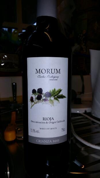 2011 Carlos Rodriguez Rioja Crianza Morum, Spain, La Rioja, Rioja ...