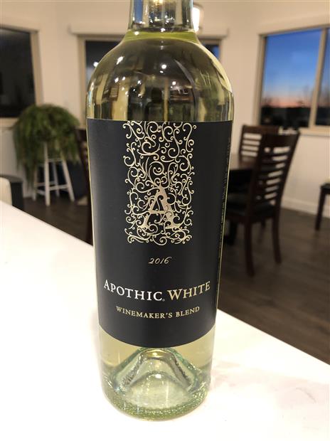 2016 Apothic White, USA, California - CellarTracker