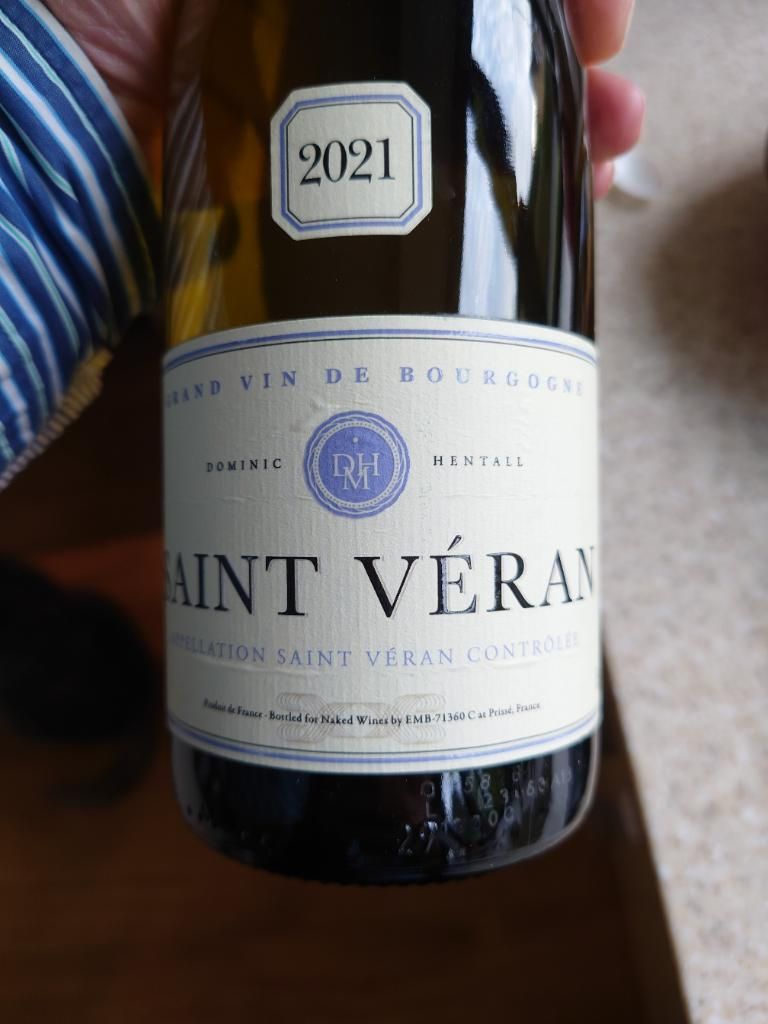 2021 Dominic Hentall Saint Véran, France, Burgundy, Mâconnais, Saint ...