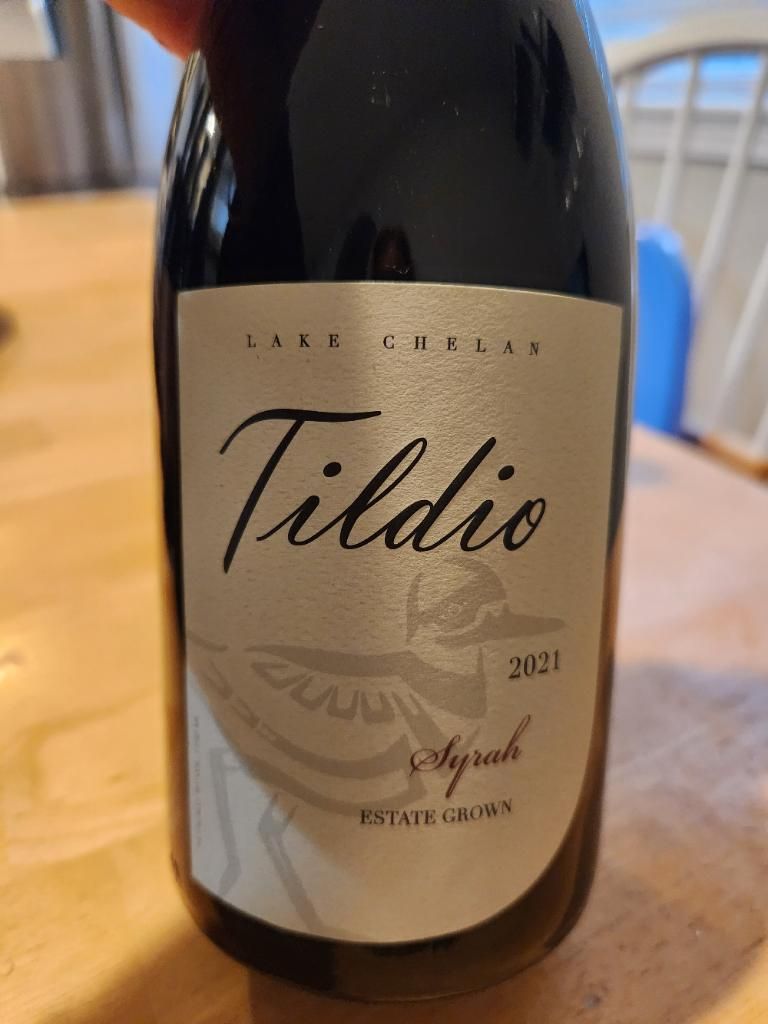 2021 Tildio Winery Syrah Estate, USA, Washington, Columbia Valley, Lake ...