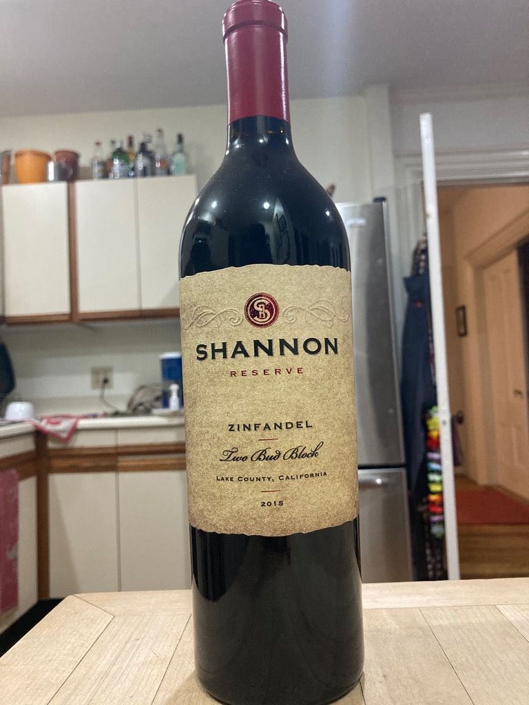 2015 Shannon Ridge Vineyard Zinfandel Reserve Two Bud Block, USA ...
