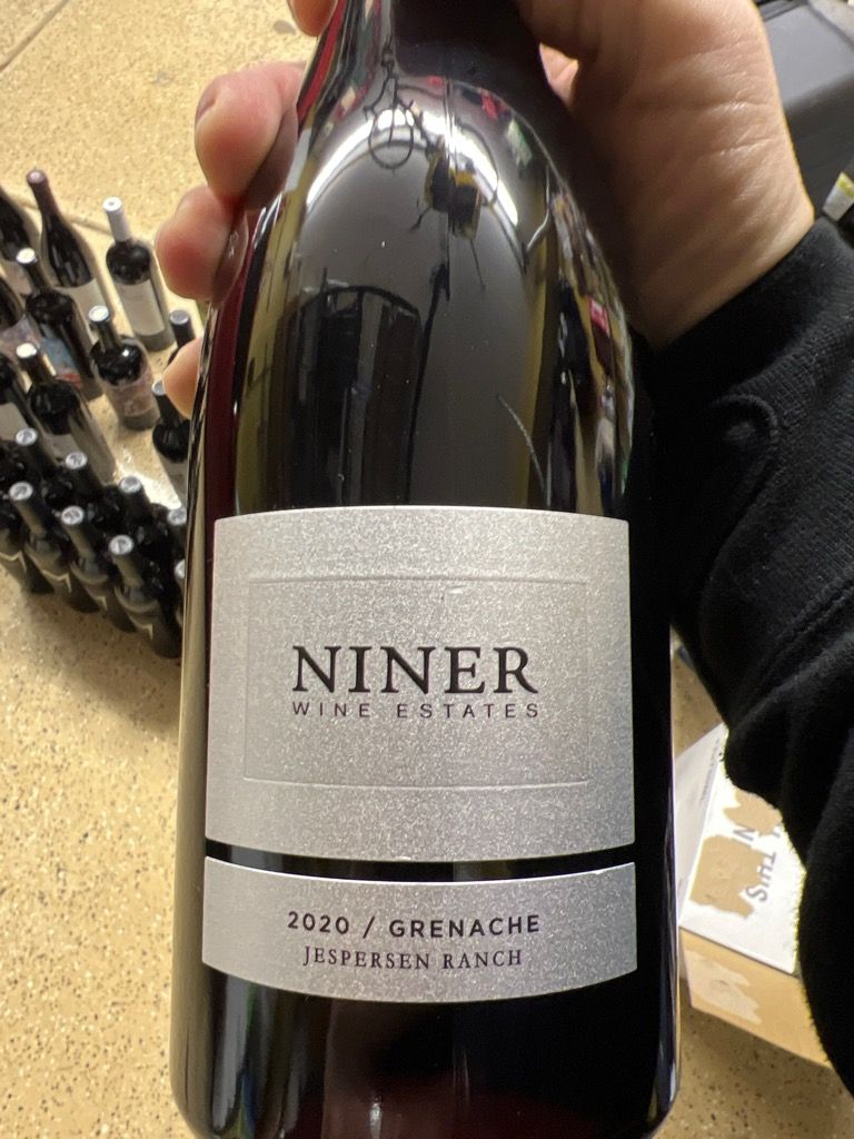 2020 Niner Wine Estates Grenache Reserve Jespersen Ranch, USA ...