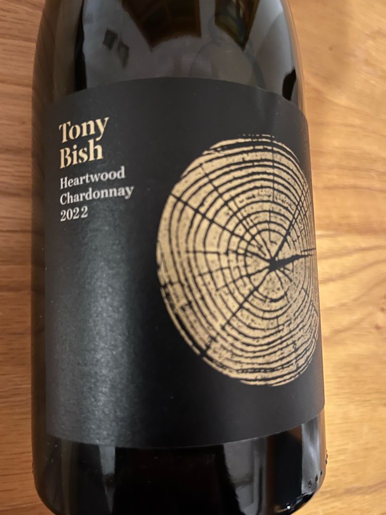2022 Tony Bish Chardonnay Heartwood, New Zealand, North Island, Hawke's ...