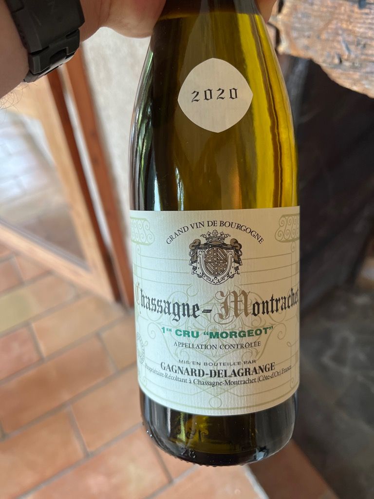 2021 Gagnard-Delagrange Chassagne-Montrachet 1er Cru Morgeot, France ...