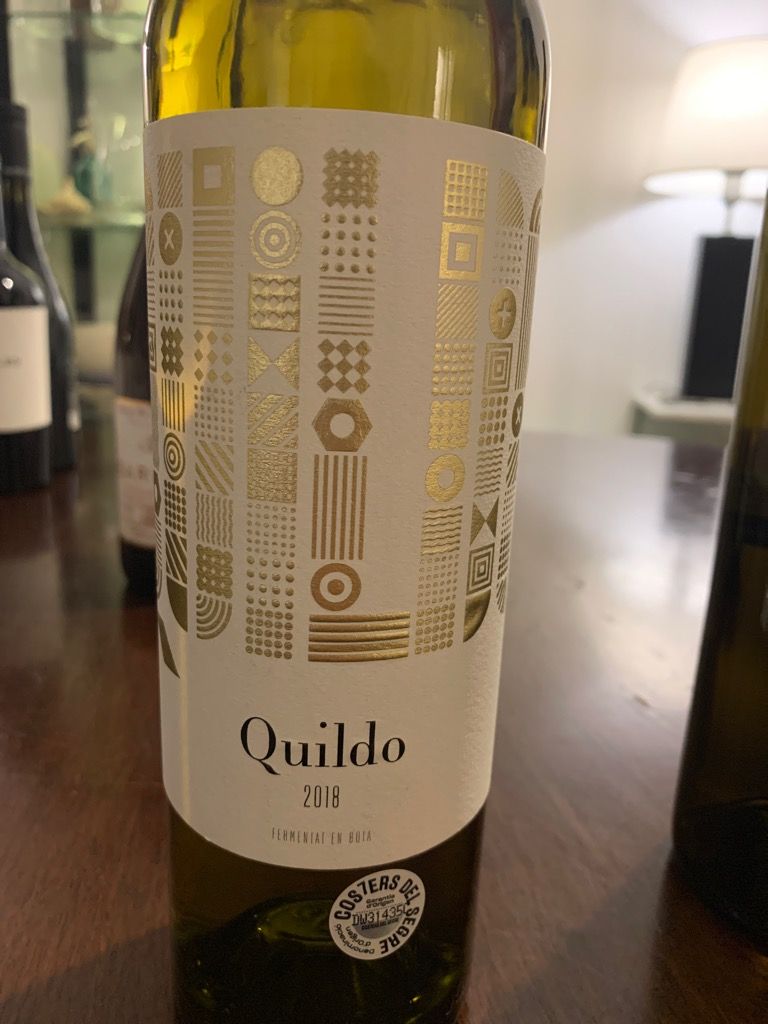 2018 Vall de Baldomar Costers del Segre Quildo Blanco, Spain, Catalunya ...