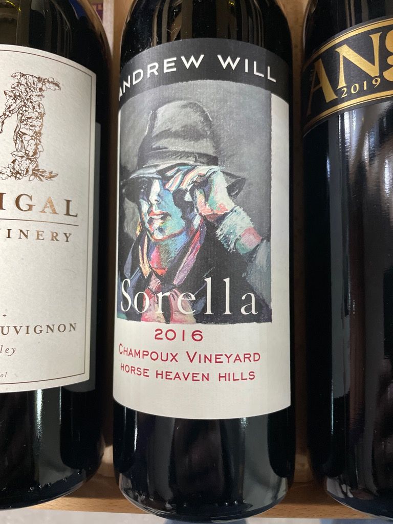 2016 Andrew Will Cabernet Sauvignon BTG Champoux Vineyard, USA ...