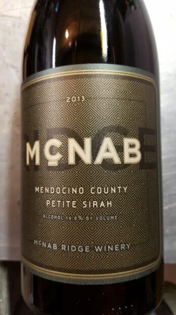 2010 McNab Ridge Petite Sirah McNab Ridge Winery, USA, California ...