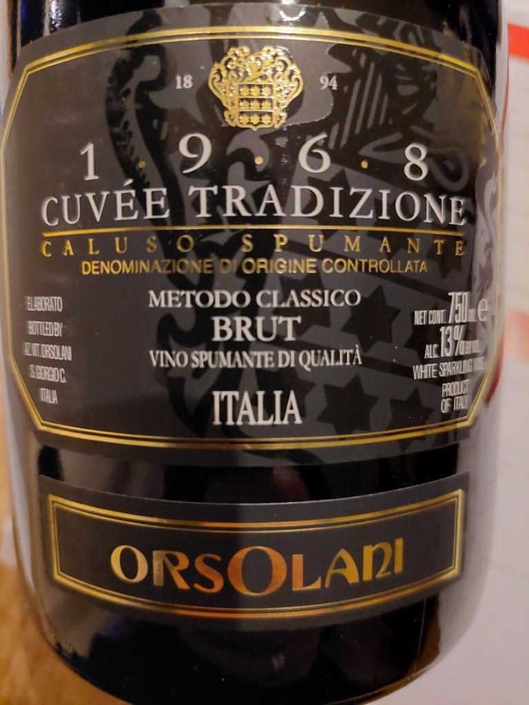 2017 Orsolani Erbaluce di Caluso Erbaluce di Caluso Metodo Classico ...