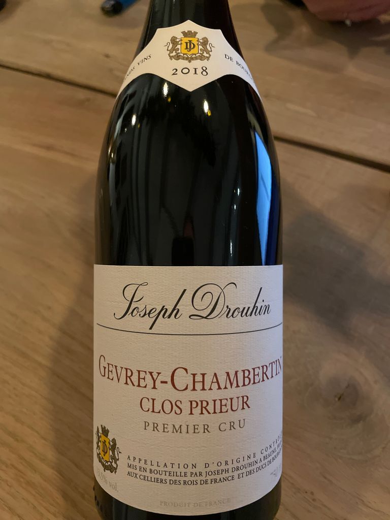 2020 Joseph Drouhin Gevrey-Chambertin 1er Cru Clos Prieur, France ...