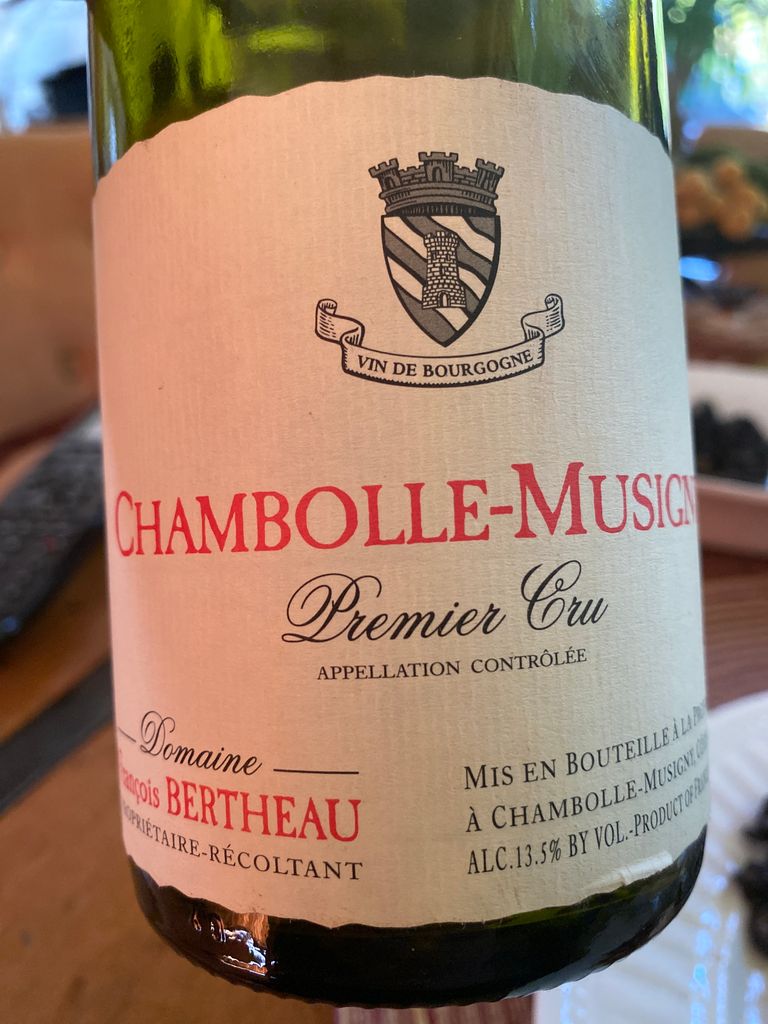 2006 Domaine Bertheau (Pierre et François) Chambolle-Musigny, France ...