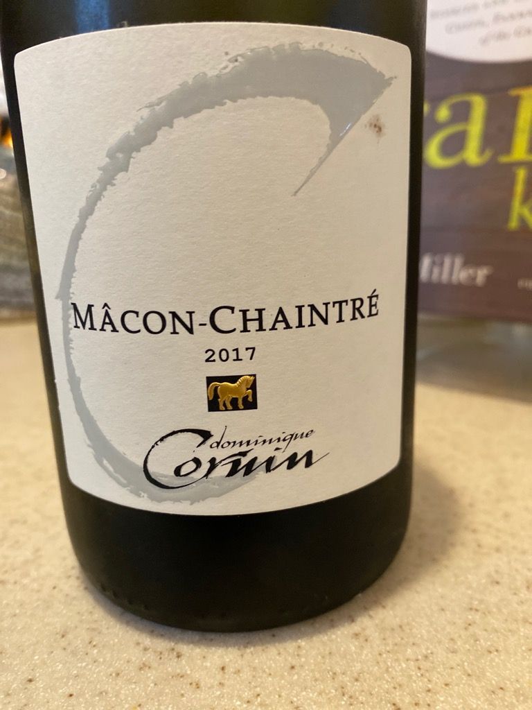 2020 Dominique Cornin Mâcon-Chaintré, France, Burgundy, Mâconnais ...