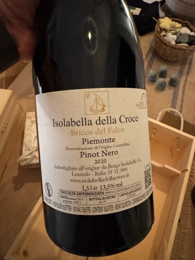 2021 Isolabella della Croce Piemonte Pinot Nero Bricco del Falco, Italy ...