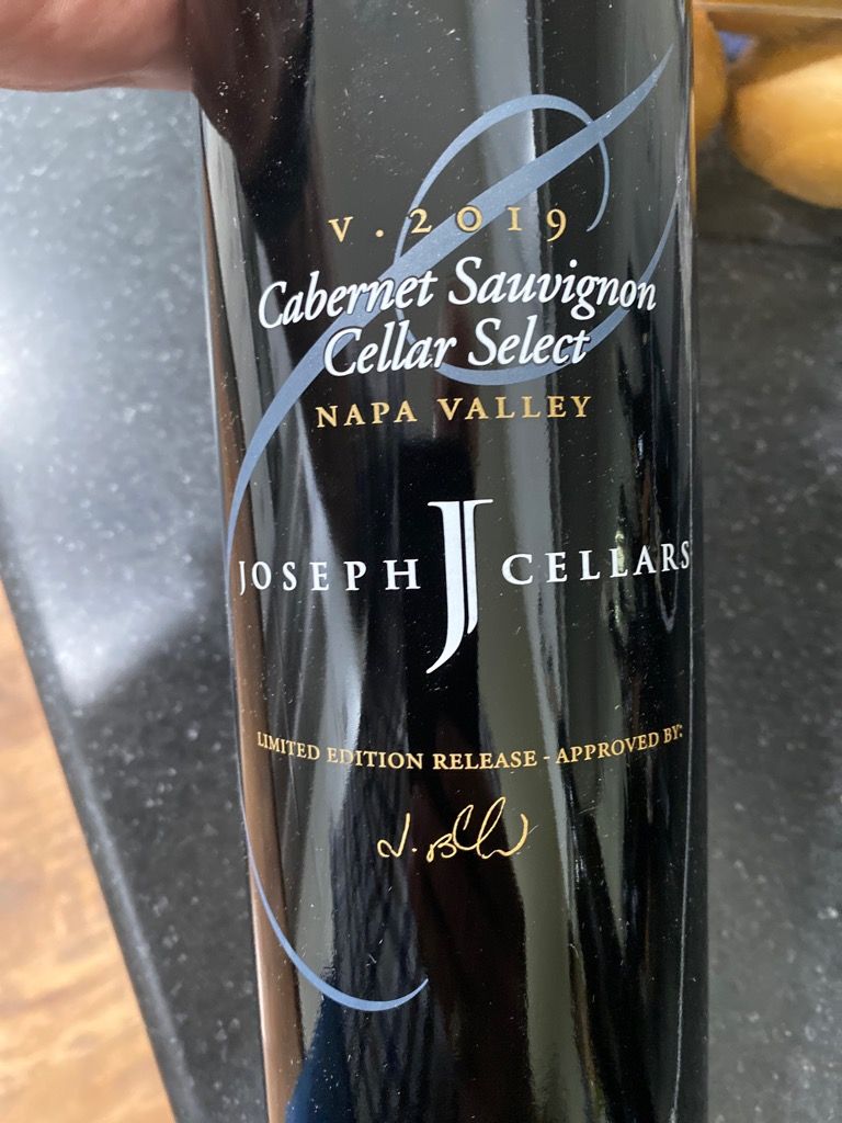 2021 Joseph Cellars Cabernet Sauvignon Cellar Select, USA, California ...