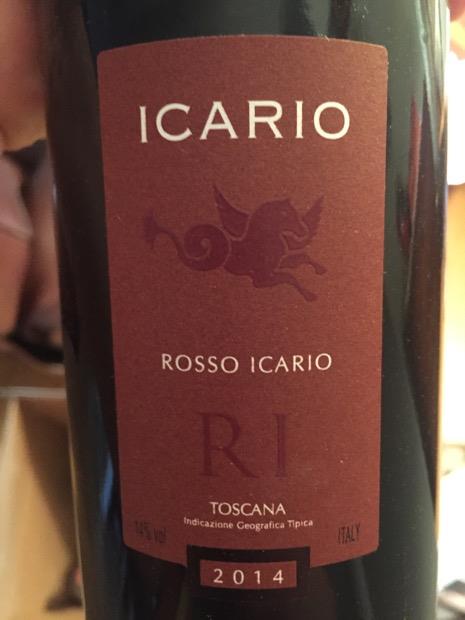 2020 Icario Rosso Icario Toscana IGT, Italy, Tuscany, Toscana IGT ...